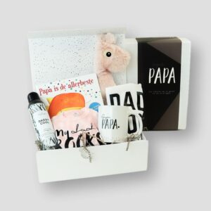 Hip&Mama Box .Ook voor papa! Cadeautje voor papa en kind
