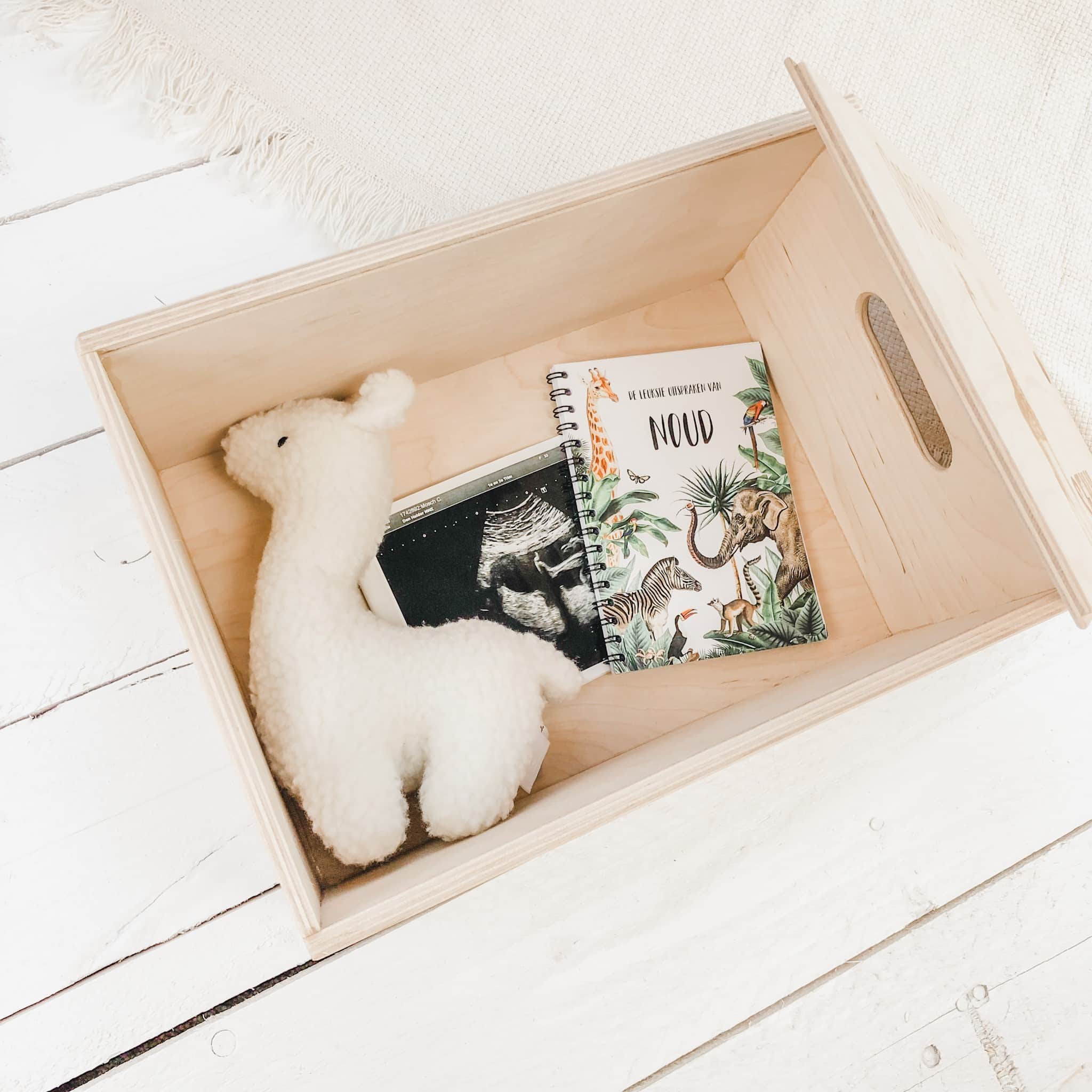 Houten kisten met naam of foto | Persoonlijk & uniek cadeau