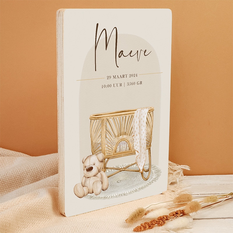 Spaarpot met naam - Beer - Hip&Mama Box