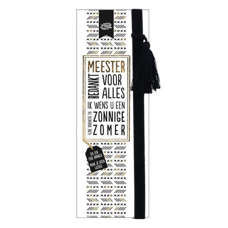 Etui Meester - met naam - Hip&Mama Box